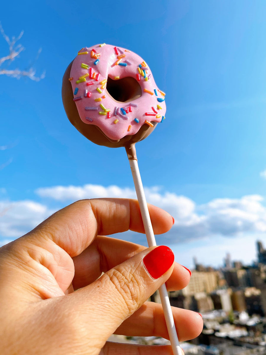 DOUGHNUT SHAPE CAKE POPS | Order for Online – NY CAKE POPS