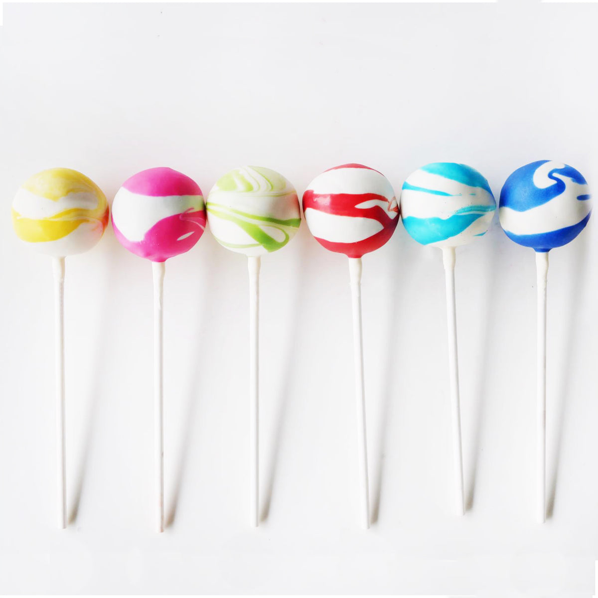 Order Beautiful Marble-Swirled Cake Pops Online – NY CAKE POPS
